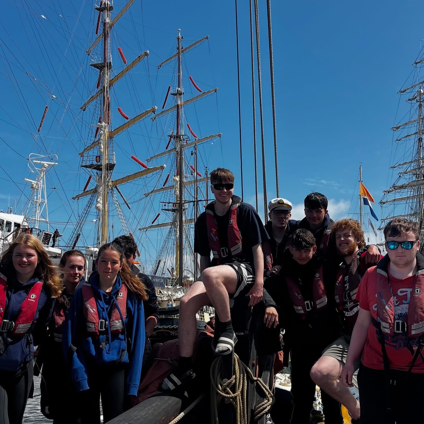 Sail Training Shetland sends 26 young sailors to The Tall Ships Races 2025 | Sail Training Shetland