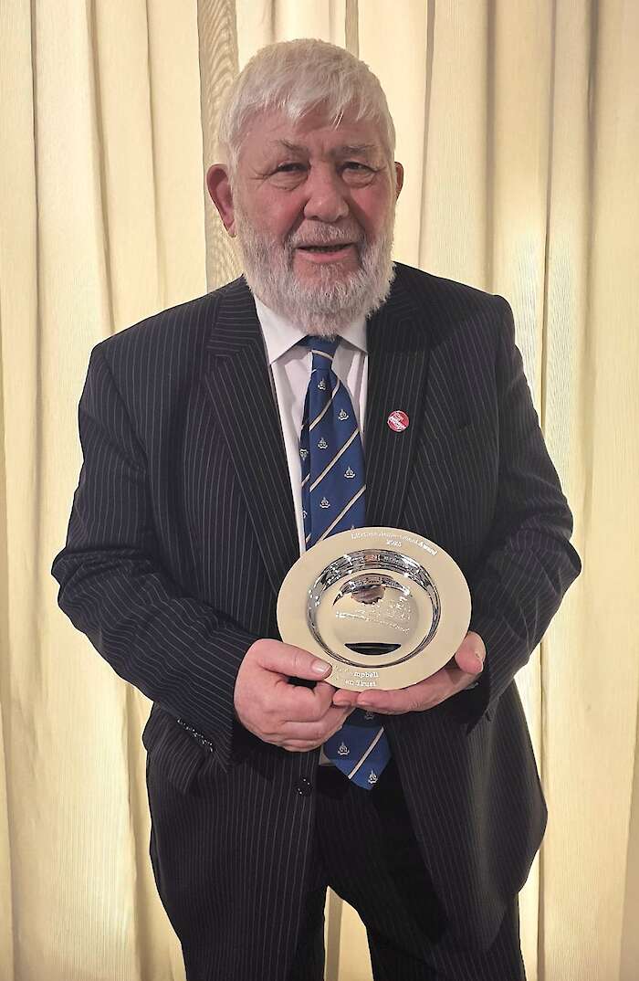 Peter Campbell Honoured for Dedication to Sail Training | Sail Training ...